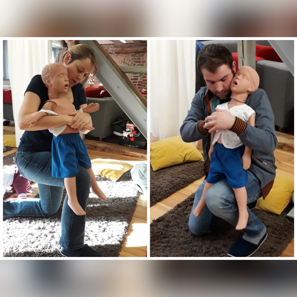 Ersticken - Erste-Hilfe-Ausbildung